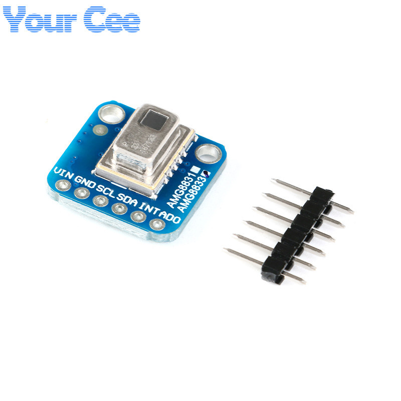 Jual JEMA AMG8833 8*8 IR Thermal Imager Array Temperature Sensor Module ...