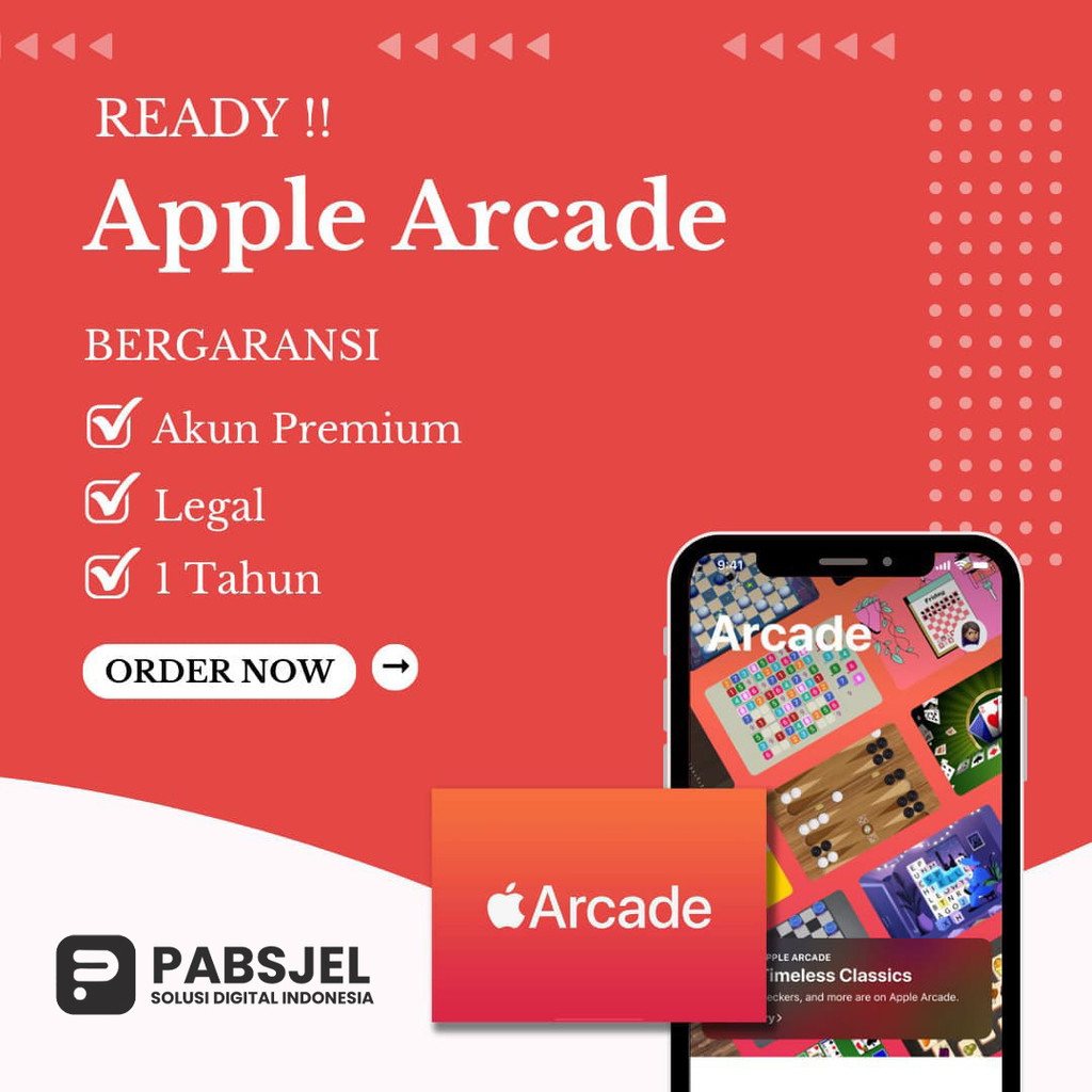 Jual Apple Arcade Reedem Code 1 Tahun Bergaransi | Shopee Indonesia