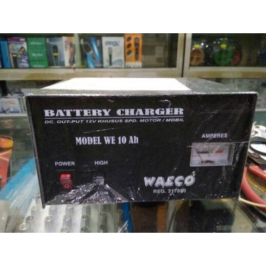 Jual Battery Charger Alat Cas Aki Waeco 12V 12 Volt 10A 10 Amper Ampere ...
