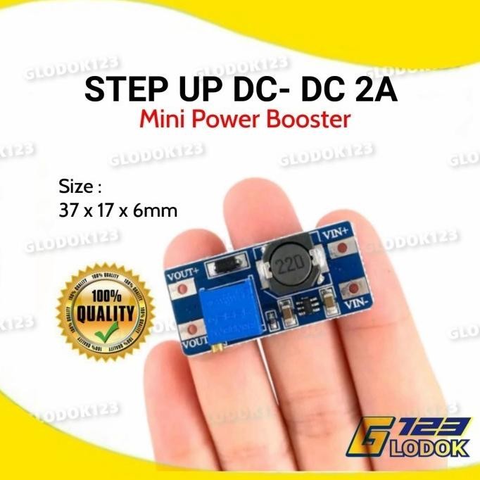 Jual PR11 2A DC DC Boost Step Up Modul Mini Power Converter Penaik ...
