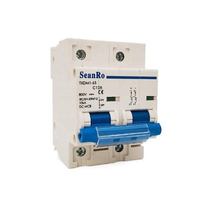 Jual MCB DC 125A 2P Circuit Breaker Inverter to Battery 2 Pole PLTS Solar [terbaik] | Shopee ...