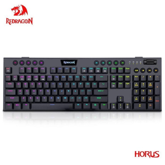 Jual HARGA DISC - Redragon Mechanical Wireless Gaming Keyboard Low Prof ...