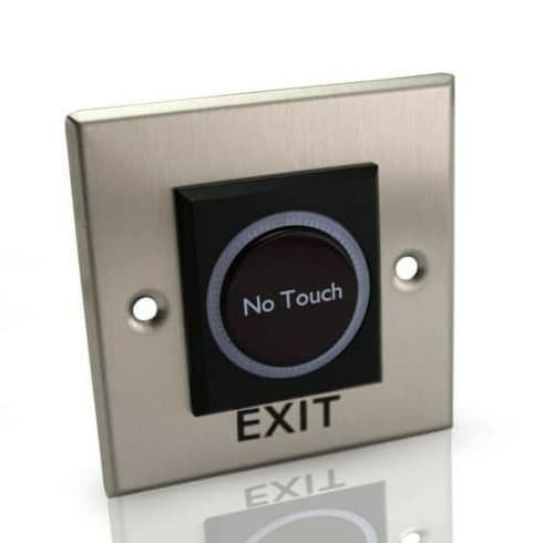 Jual Exit Button Access Control Infrared No Touch Door Release Kotak ...