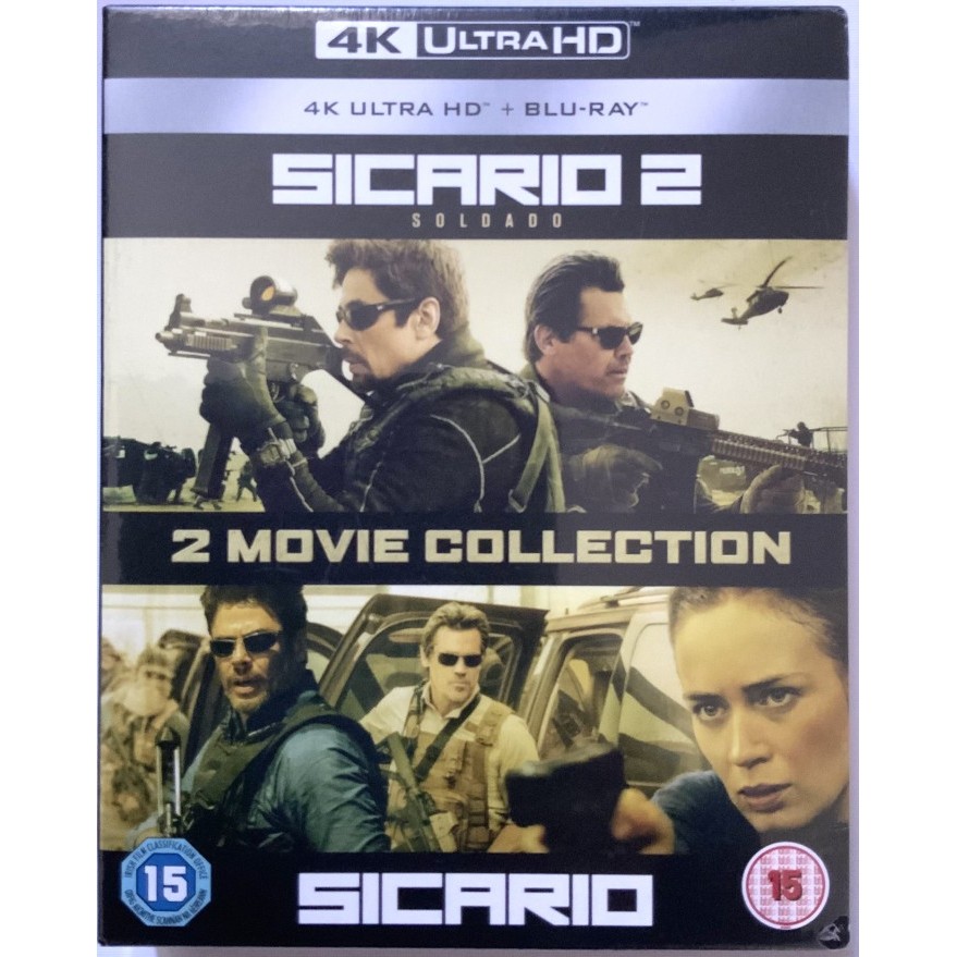 Jual Sicario & Sicario 2 Soldado: 2 Movie Collection (4K UHD + Blu-ray ...