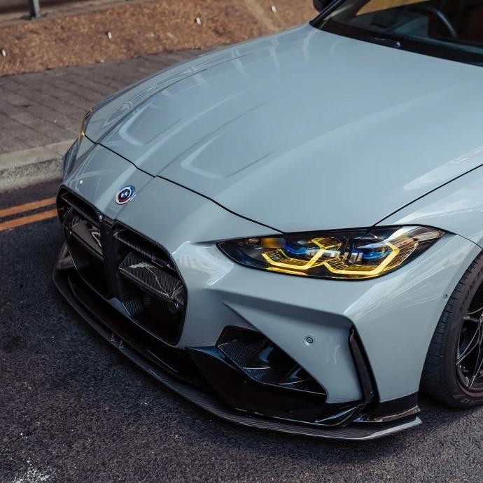 Jual ORIGINAL ADRO FRONT BUMPER + CARBON LIPS BMW G80 G81 M3 & G82 G83 ...