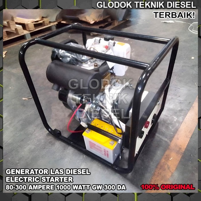 Jual Redy Genset Las 300 Ampere Gw300Da Welding Generator Tesla Gw-300 ...