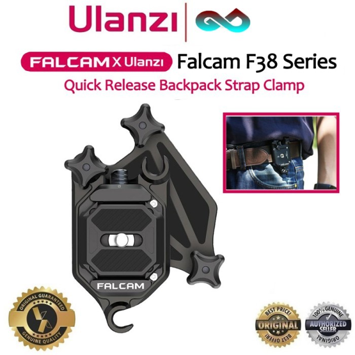 Jual Ulanzi Falcam F38 Quick Release Backpack Strap Clamp | Shopee ...