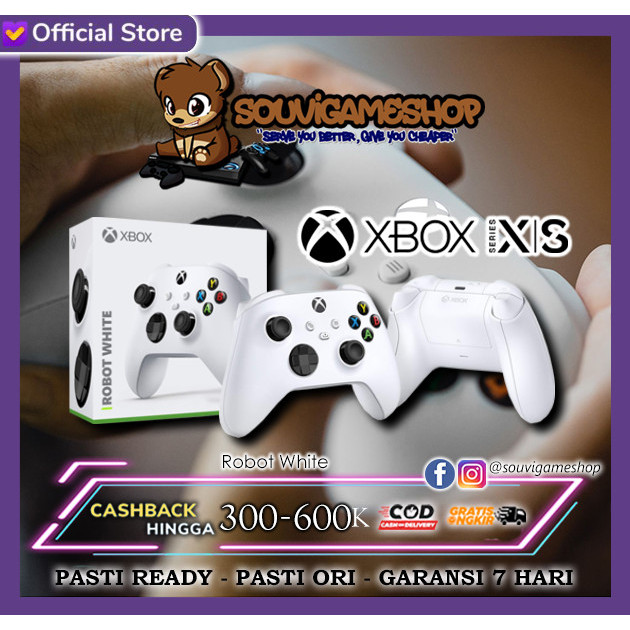 Jual NEW XBOX SERIES X/S WIRELESS CONTROLLER WITH BLUETOOTH - ROBOT ...