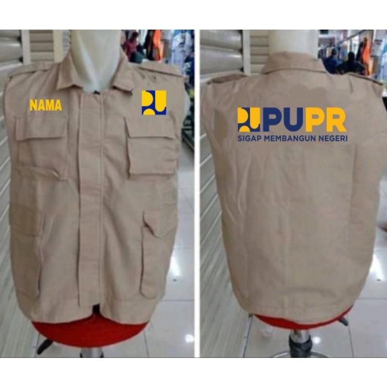 Jual Rompi Pu Rompi Pupr Rompi Pekerjaan Umum Rompi Dinas Pekerjaan ...