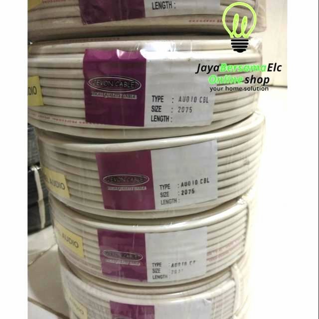 Jual Kabel Listrik 2x0.75 serabut Putih JEVON / Hyo 50 meter | Shopee Indonesia
