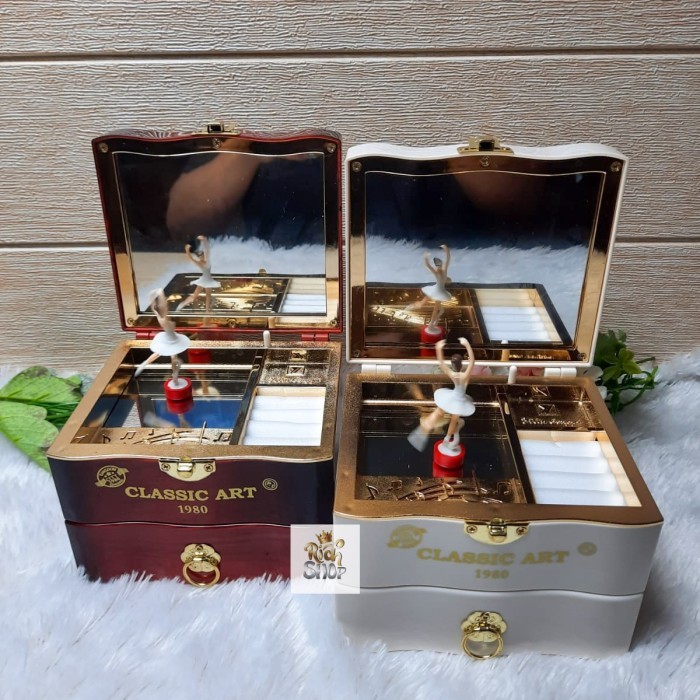 Jual Kotak Musik Vintage Love Ballerina Classic Music Box | Shopee ...