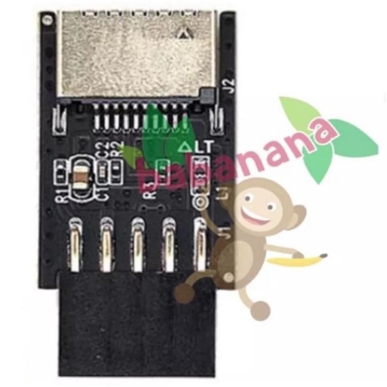 Jual Usb 9 Pin 2.0 To Type C Front Panel Adapter Motherboard Mobo ...