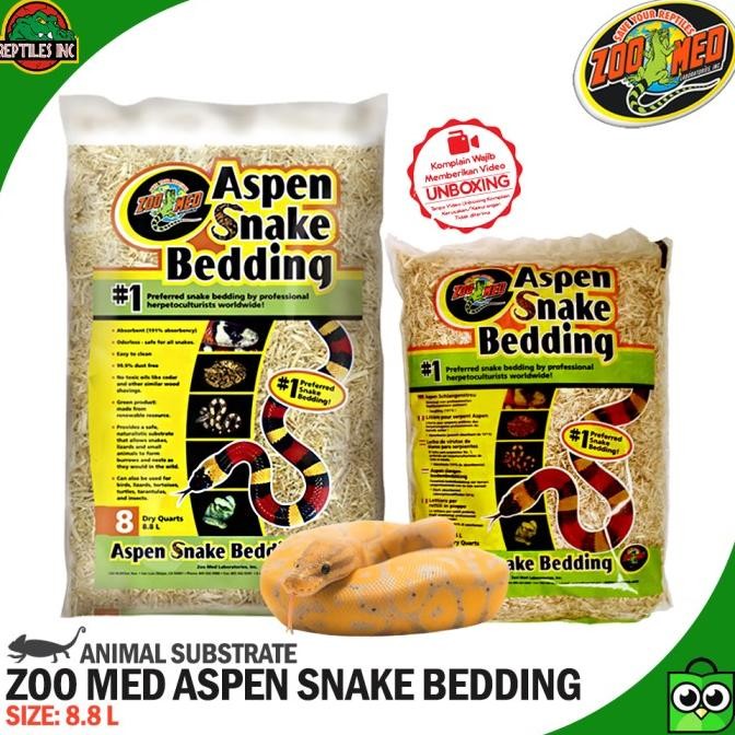 Jual Zoomed Aspen Snake Bedding Alas Kandang Reptil Ular Python Kura ...