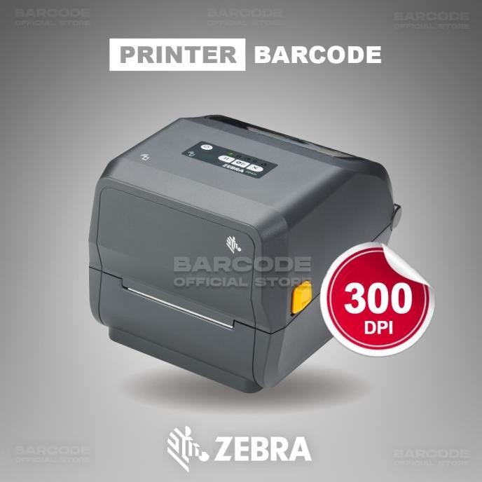 Jual CO Printer Barcode Zebra ZD421 300 DPI Print Stiker Label ZD-421 ...