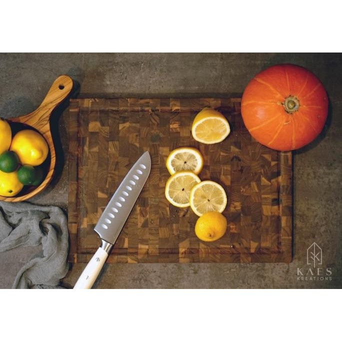 Jual CO MAX Talenan Kayu End Grain Jati Besar Jumbo Butcher Block ...