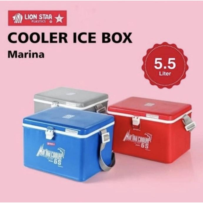 Jual CO Cooler Box/ Cool Box/ Termos Es Lion Star Marina 6s 5,5Liter ...