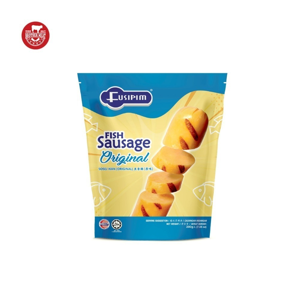 Jual Fusipim Fish Sausage Original 200gr, Sosis Ikan - Brothermeatshop ...