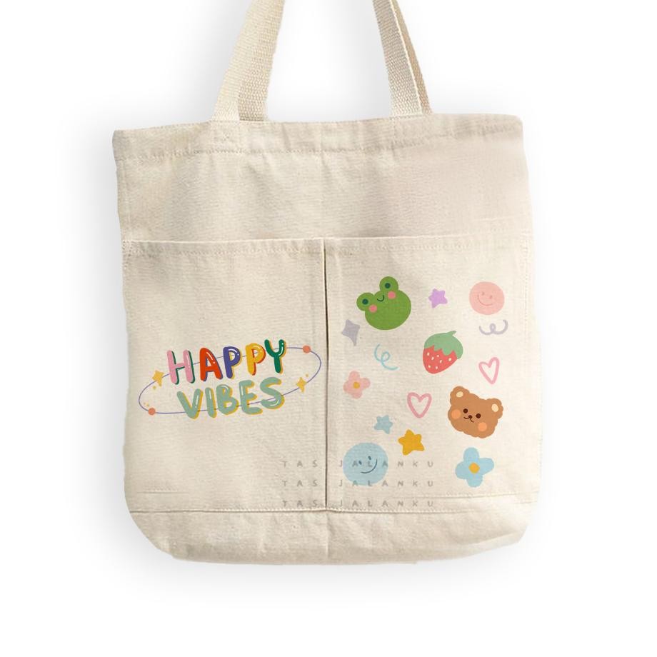 Jual Tajalanu Totebag Anva Antong Ter Lucu Ata Ata Motivai Dua Antong ...