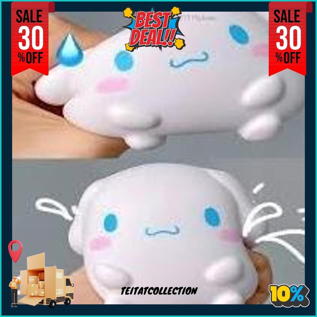 Jual Acc Sanrio Squishy My Melody Stress Ball Squishy Kuromi Squishy Hello Kitty Squishy ...