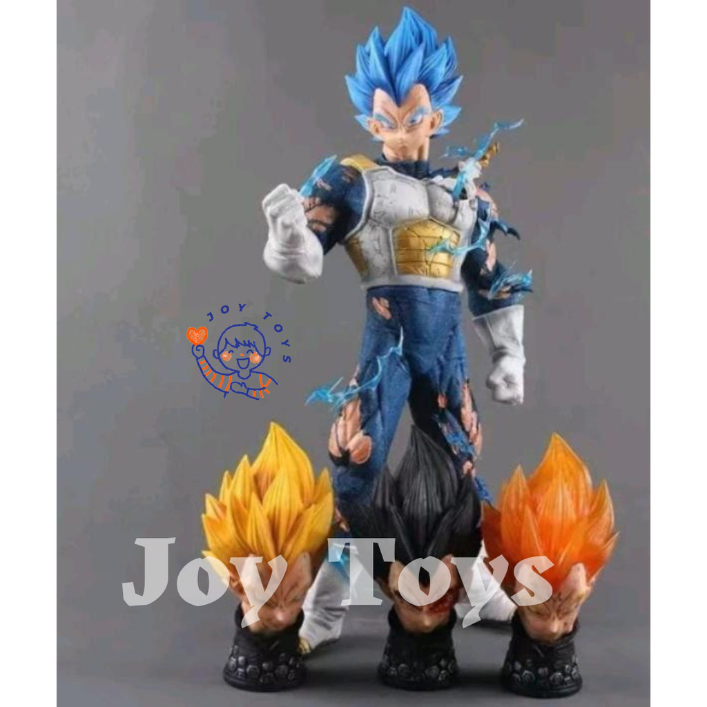 Jual VEGETA ULTRA EGO 4 FACE 1 PCS 576 DRAGON BALL FIGURE TOYS | Shopee ...