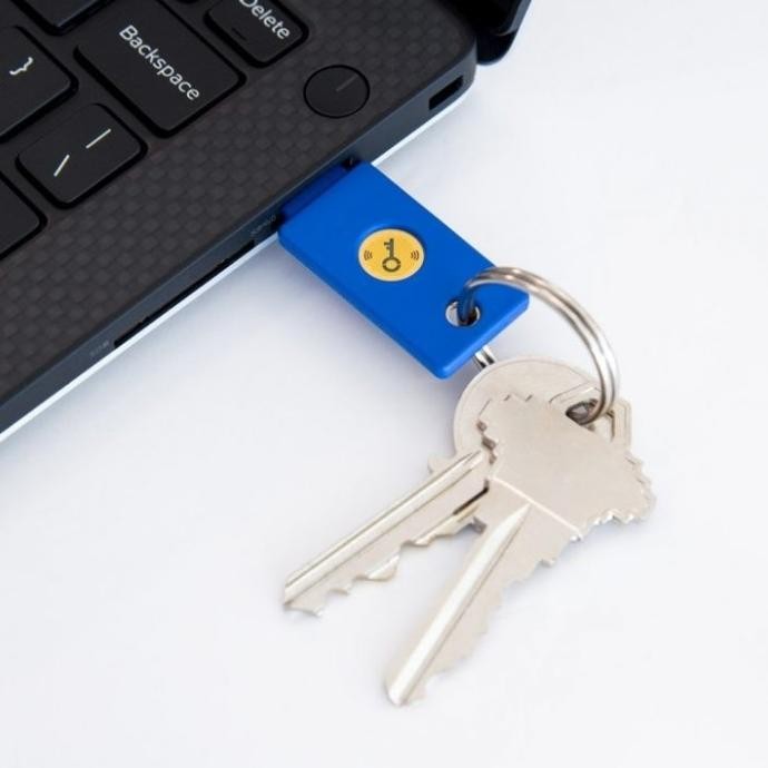 Jual YubiKey Security Key Series NFC - C NFC FIDO2 Certified USB A USB ...