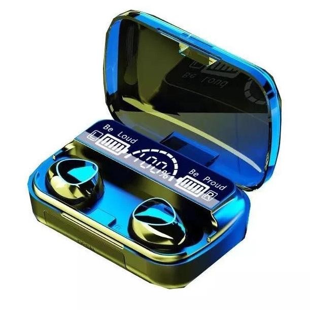 Jual TWS Headset Bluetooth Wireless + Power Bank 3500 MAH / Earphone ...