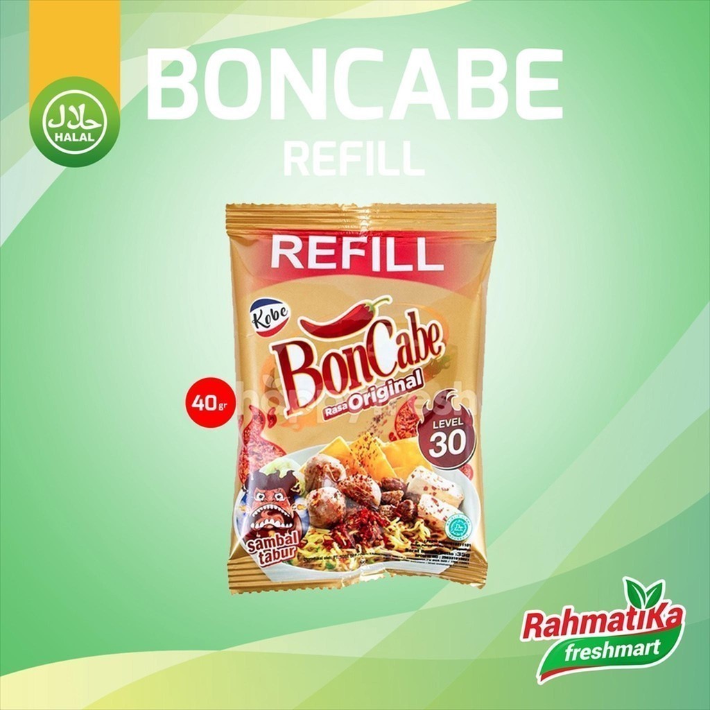 Jual Bon Cabe Refill Level 30 / BonCabe Rasa Original 35 gram | Shopee ...