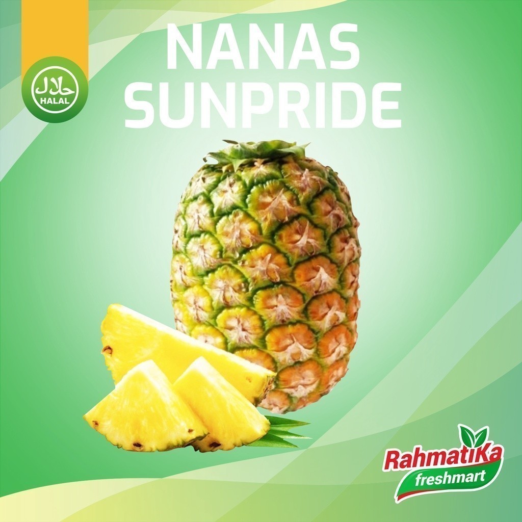 Jual Nanas Sunpride / Nanas Honi Sunpride 1 pcs (Buah Segar) | Shopee ...