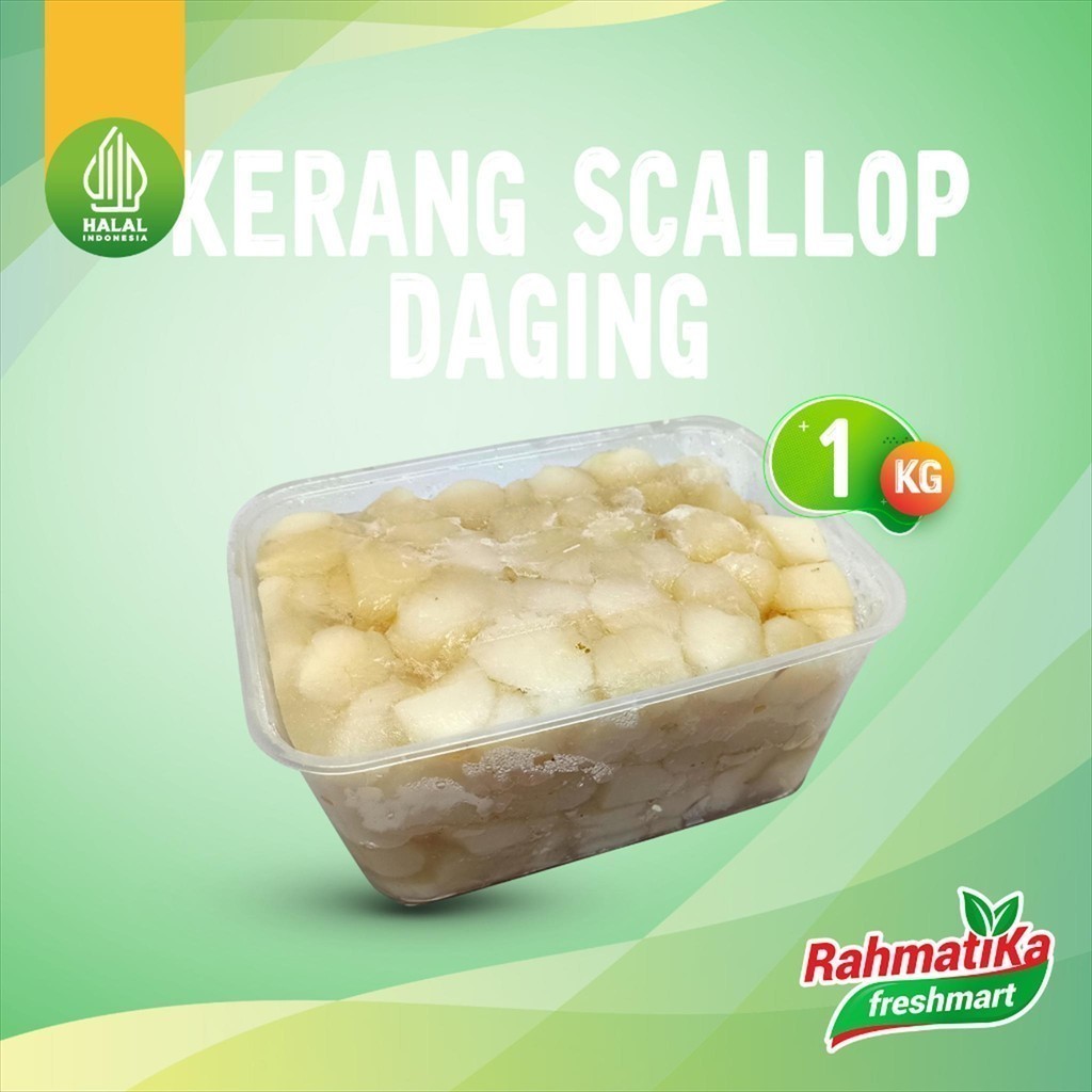 Jual Daging Kerang Scallop 1 Kg | Shopee Indonesia
