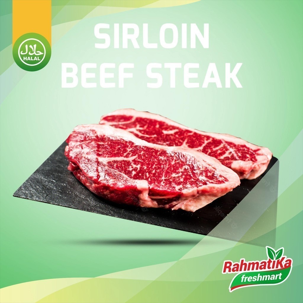 Jual Sirloin Beef Steak / Daging Sapi Sirloin Steak 200 gram | Shopee ...