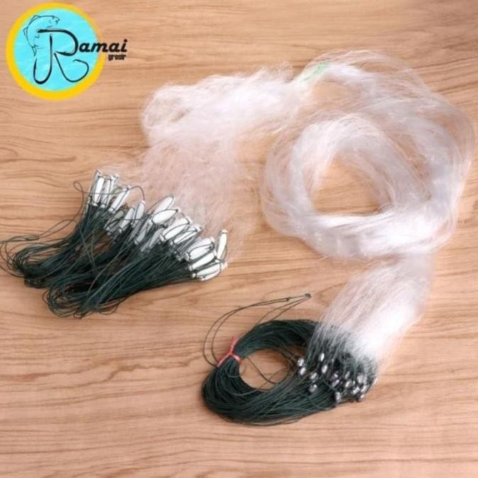 Jual Pukat Jala Ikan Jadi 20 Meter Lengkap Tinggal Pasang Co | Shopee ...