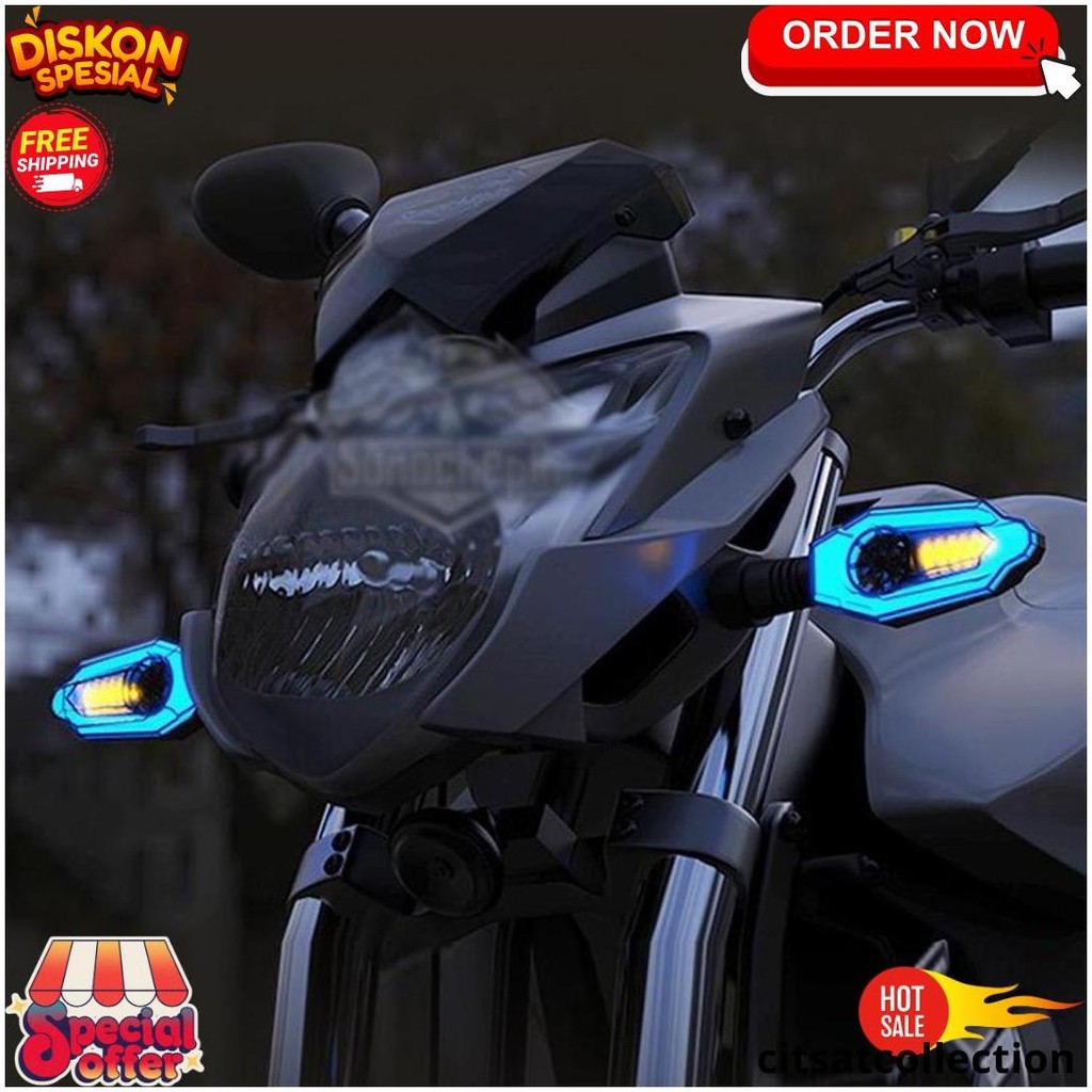 Jual Termurah Sen Running Led Motor Panah 2 Sisi Sen Runing Vixion Cbr Cb Klx Xabre Taiger ...