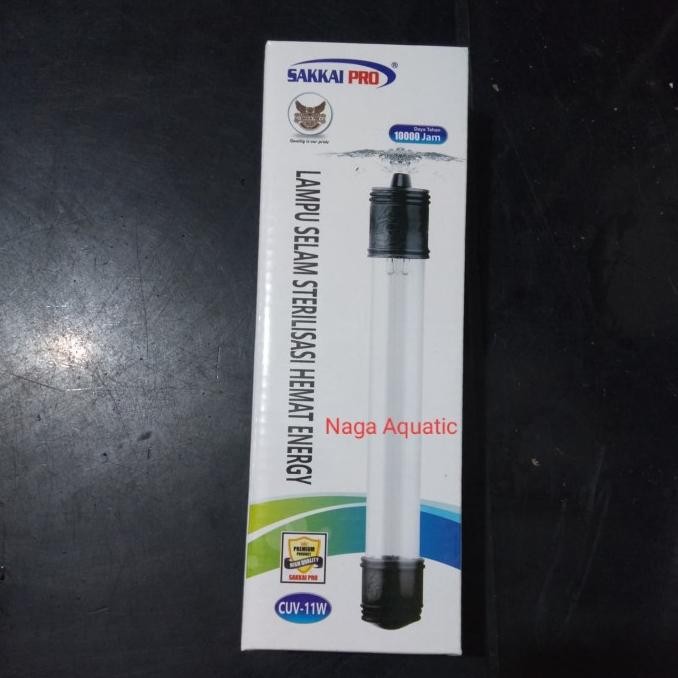 Jual LAMPU UV AQUARIUM 11 WATT SAKKAI PRO / LAMPU UV KOLAM 11 WATT ORIGINAL DAN TERPERCAYA ...
