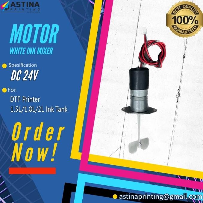 Jual White Ink Mixer Motor Pengaduk Tinta Dtf 24V Co | Shopee Indonesia