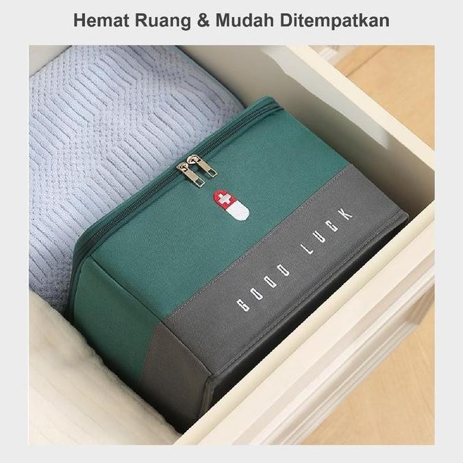 Jual IBUMILLENIAL Tas Tempat Penyimpanan P3K Tas Perlengkapan Medis Tas ...