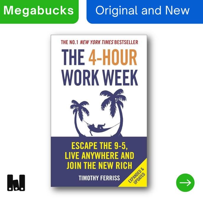 Jual The 4-Hour Work Week by Timothy Ferriss Original Updated | Shopee ...