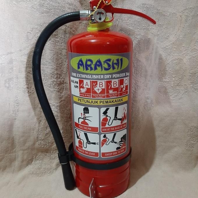 Jual Apar Powder 3Kg Alat Pemadam Api Fire Extinguisher New Stok ...
