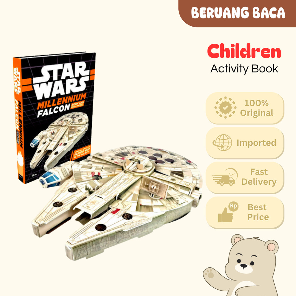 Jual STAR WARS MILLENNIUM FALCON BOOK AND MEGA MODEL | Shopee Indonesia