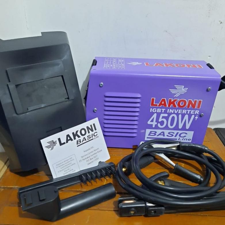 Jual PAKET Travo Las Inverter LAKONI Basic 123iX 450watt + Mesin ...