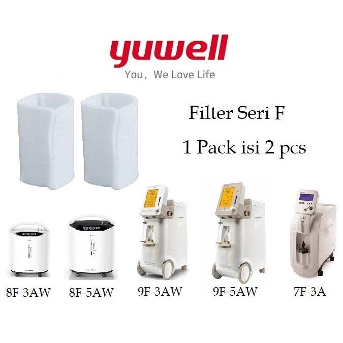 Jual FILTER OXYGEN CONCENTRATOR YUWELL YU 300 8F-3AW 8F-5AW 9F-3AW 9F ...