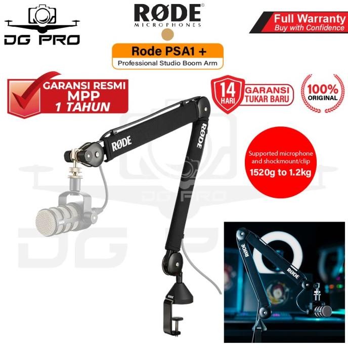 Jual Rode Psa1+ Rode Psa1 Plus Boom Arm Broadcast Stand Microphone ...