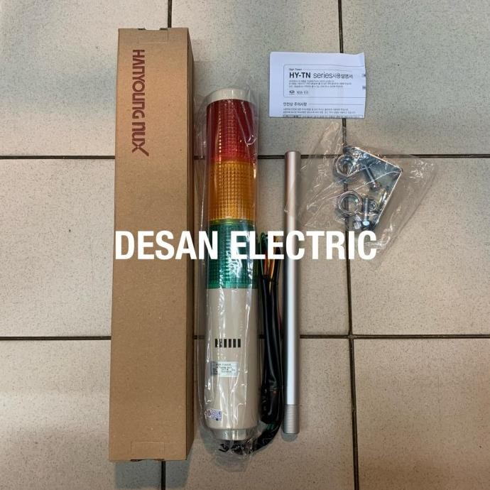 Jual Lampu Signal Tower Lamp With Buzzer Hy Twbn-24-3 24Vdc Hanyoung ...