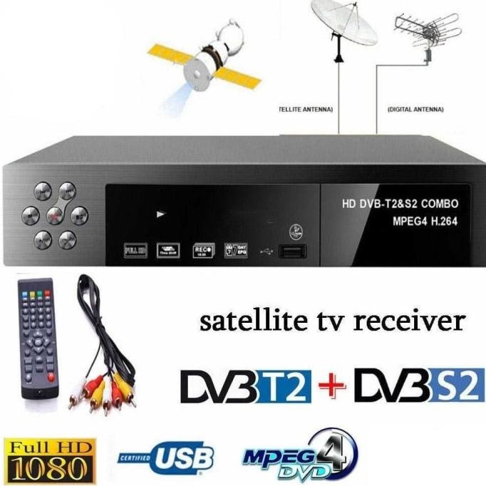 Jual Tv Box Dvb-T2 Dan Dvb-S2 Tv Tuner Box Digital Dual Combo Stb ...