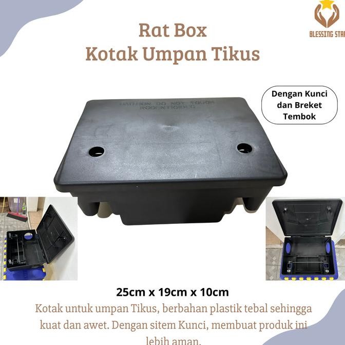 Jual Rat Box Station Ti-box kotak umpan tikus tibox | Shopee Indonesia