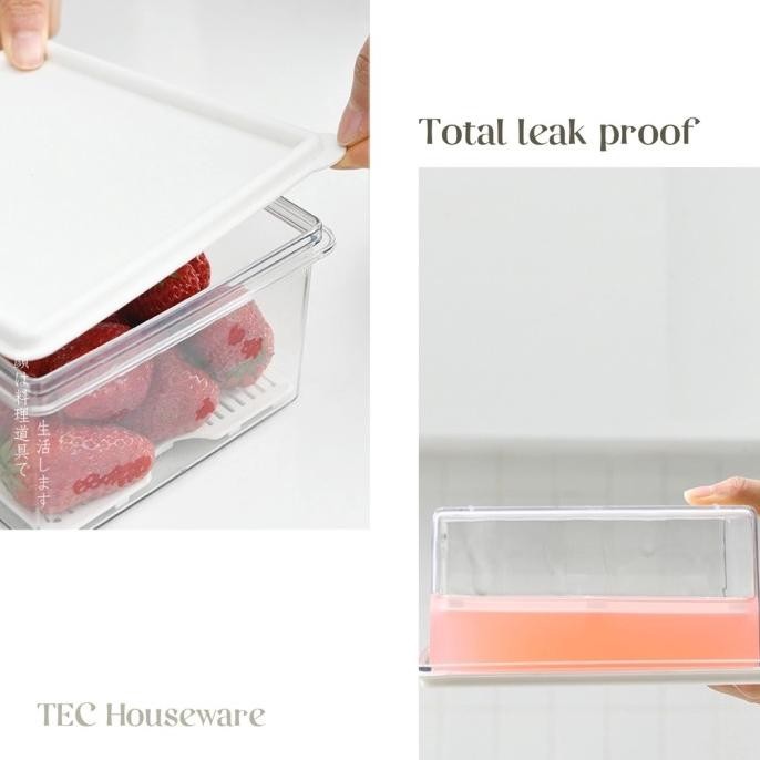 Jual Tempat Penyimpanan Makanan Kulkas Storage Box Fridge Food Kotak ...