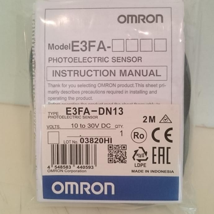 Jual Omron, E3Fa-Dn13, Photoelectric Sensor Premium | Shopee Indonesia