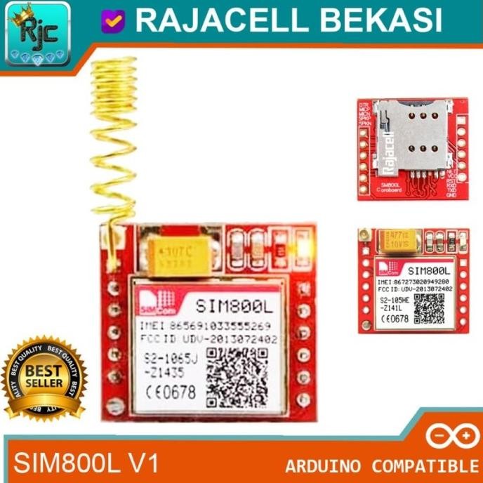 Jual Sim800L Gsm Gprs Module For Arduinoo ( Gsm Gprs Serial Modem ...