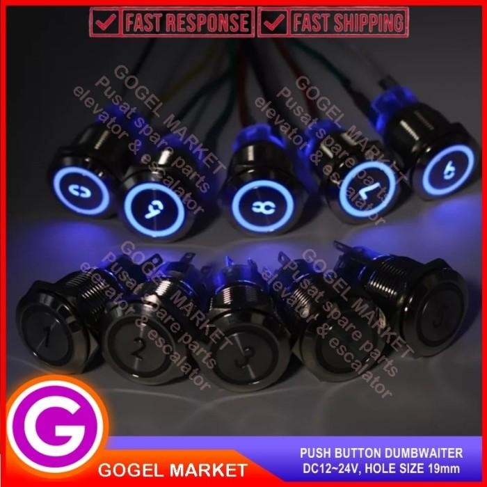 Jual Elevator Push Button Dumbwaiter Tombol Lift Barang Gq19E Original ...