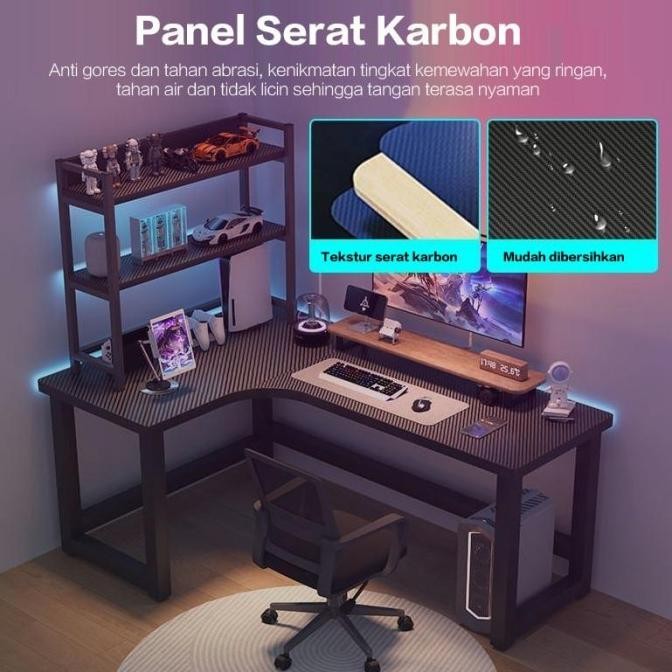 Jual Meja Gaming / Kamar Gaming / Meja komputer Gaming / Meja Gaming ...