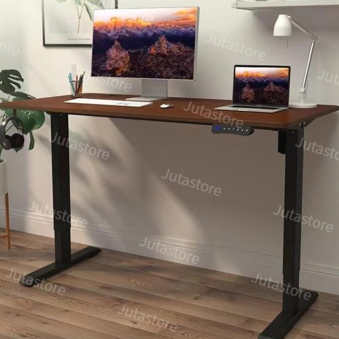 Jual Meja Komputer Desk Meja Elektrik Otomatis Techno Adjustable Height ...